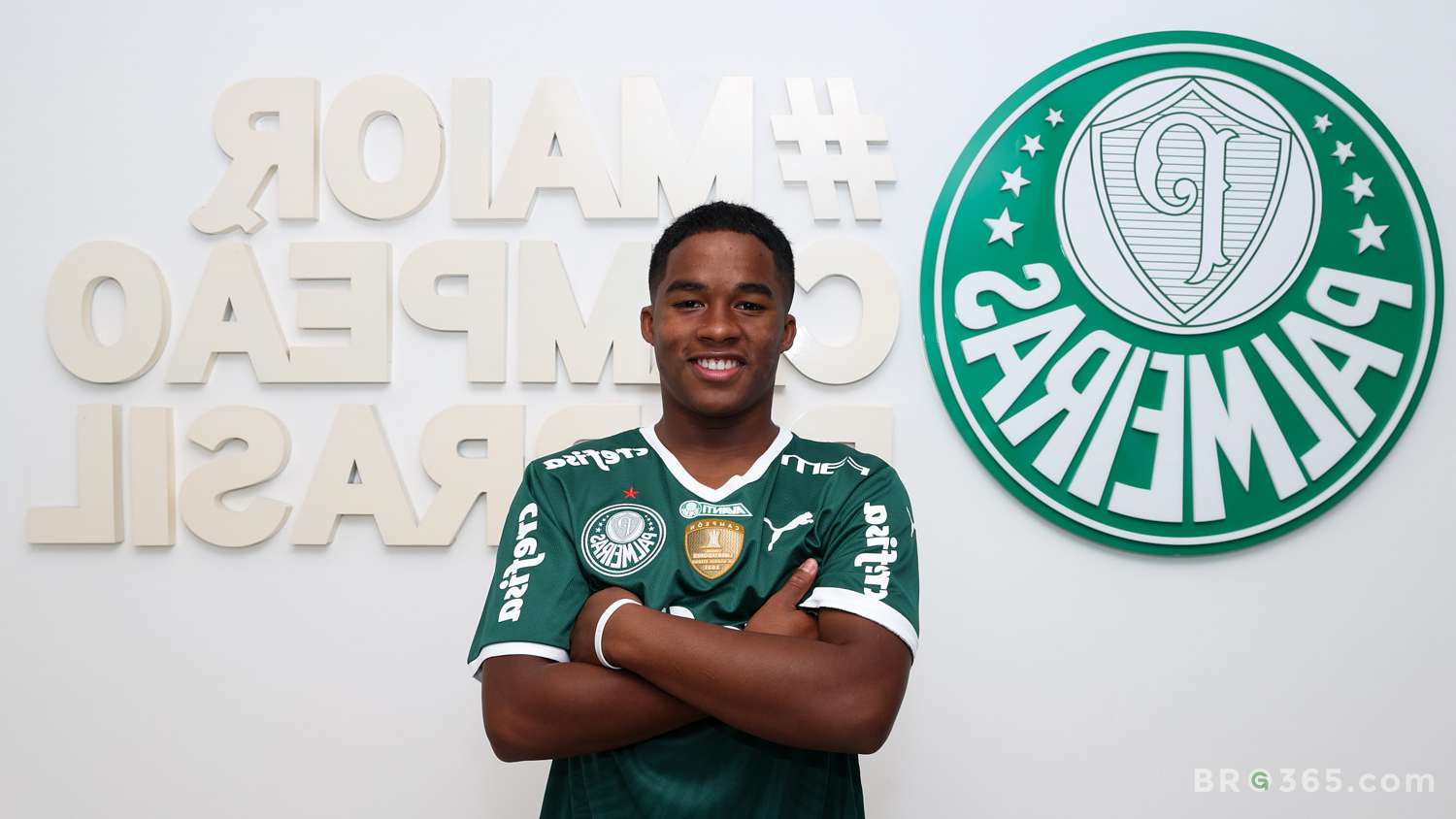 First professional contract of Endrick - 07/21/2022 - BRG365